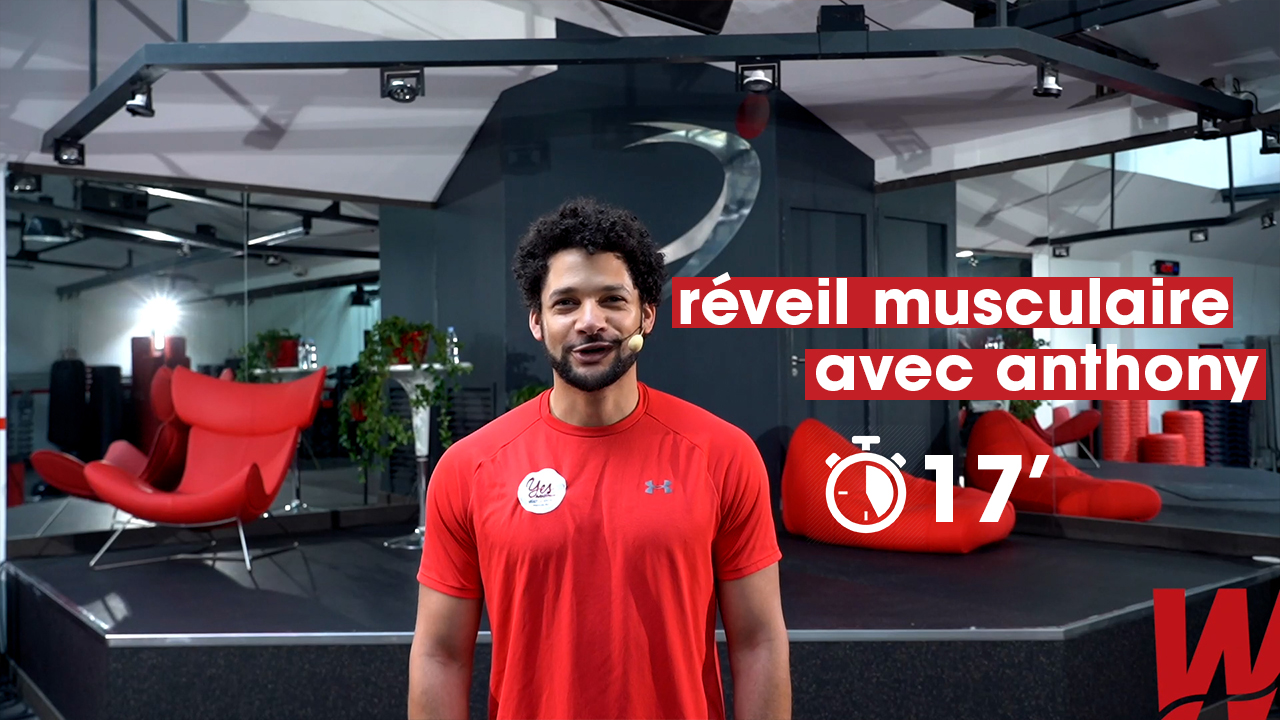 Réveil musculaire et stretching avec Anthony | Vidéo en ligne | Wellness